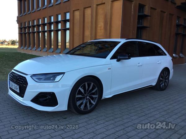 White Audi A4 2024 in Tartu, with an engine capacity of 2.00 L and mileage of 57 thousand km for 29300 €, photo 2 on AUTOMOTO.COM.LV
