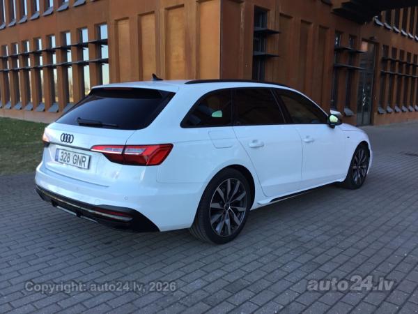 White Audi A4 2024 in Tartu, with an engine capacity of 2.00 L and mileage of 57 thousand km for 29300 €, photo 4 on AUTOMOTO.COM.LV