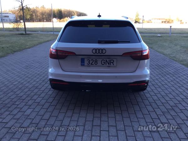 White Audi A4 2024 in Tartu, with an engine capacity of 2.00 L and mileage of 57 thousand km for 29300 €, photo 7 on AUTOMOTO.COM.LV