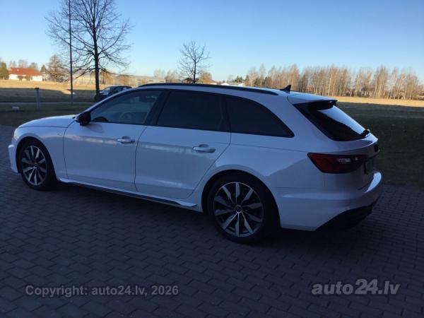 White Audi A4 2024 in Tartu, with an engine capacity of 2.00 L and mileage of 57 thousand km for 29300 €, photo 8 on AUTOMOTO.COM.LV