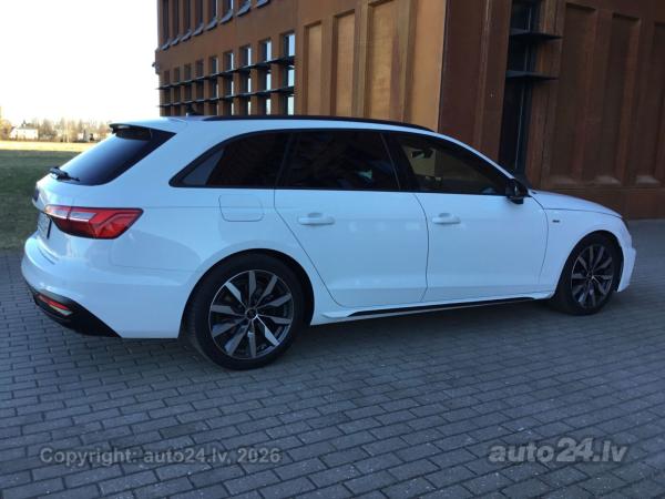 White Audi A4 2024 in Tartu, with an engine capacity of 2.00 L and mileage of 57 thousand km for 29300 €, photo 10 on AUTOMOTO.COM.LV