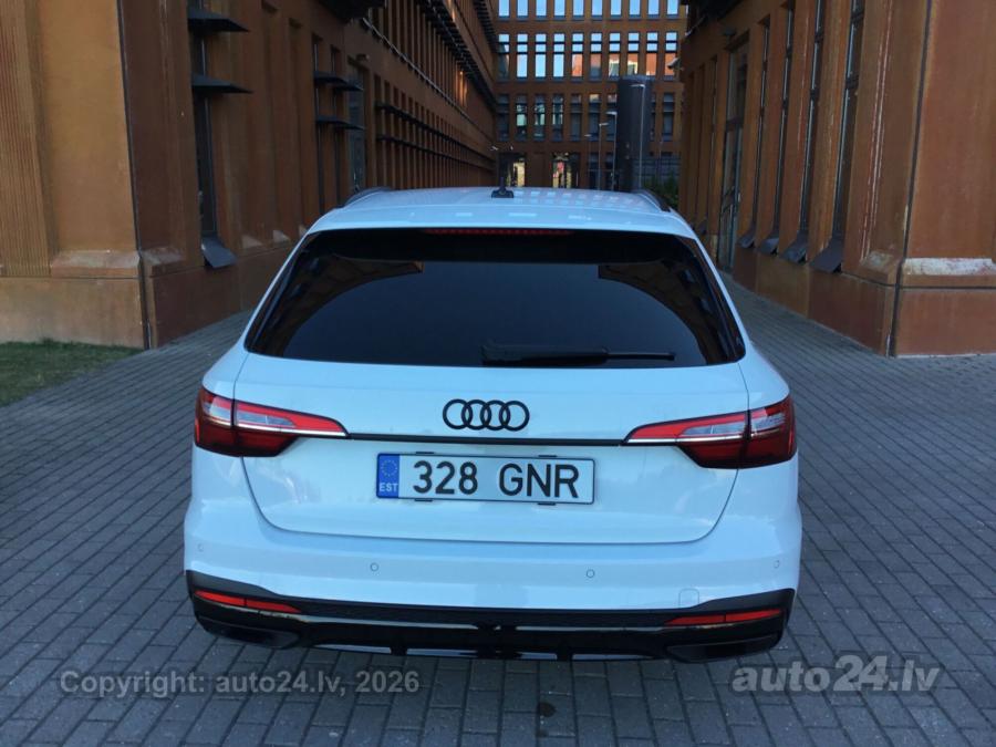 White Audi A4 2024 in Tartu, with an engine capacity of 2.00 L and mileage of 57 thousand km for 29300 €, photo 12 on AUTOMOTO.COM.LV