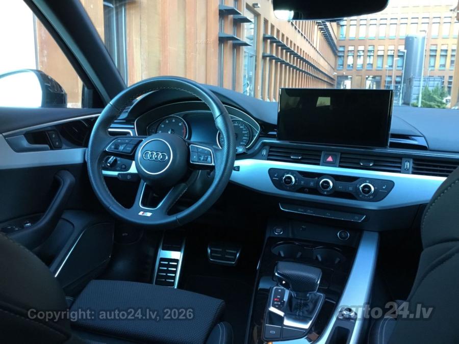 White Audi A4 2024 in Tartu, with an engine capacity of 2.00 L and mileage of 57 thousand km for 29300 €, photo 15 on AUTOMOTO.COM.LV