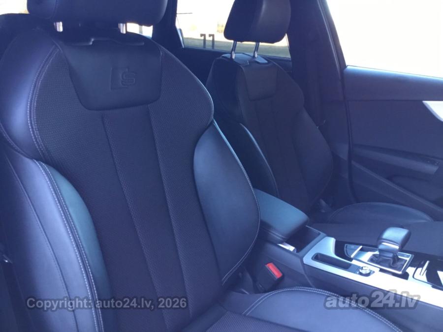 White Audi A4 2024 in Tartu, with an engine capacity of 2.00 L and mileage of 57 thousand km for 29300 €, photo 19 on AUTOMOTO.COM.LV