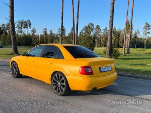 Yellow Audi A4 1999 in Parnu, with an engine capacity of 1.90 L and mileage of 0 thousand km for 2499 €, photo 3 on AUTOMOTO.COM.LV