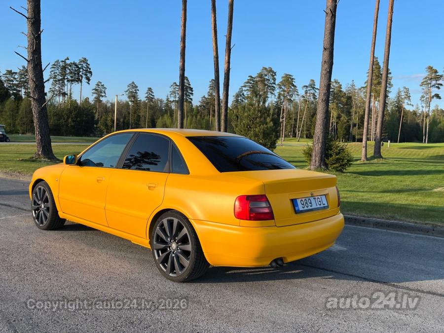 Yellow Audi A4 1999 in Parnu, with an engine capacity of 1.90 L and mileage of 0 thousand km for 2499 €, photo 3 on AUTOMOTO.COM.LV