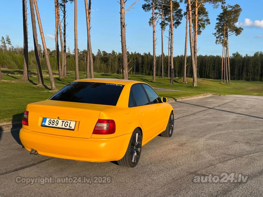 Yellow Audi A4 1999 in Parnu, with an engine capacity of 1.90 L and mileage of 0 thousand km for 2499 €, photo 6 on AUTOMOTO.COM.LV