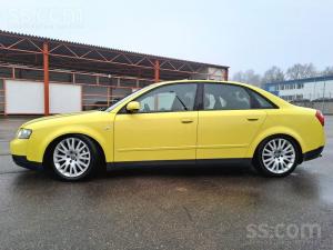 Yellow Audi A4 2002 in Daugavpils, with an engine capacity of 2.00 L and mileage of 311 thousand km for 2900 €, photo 2 on AUTOMOTO.COM.LV
