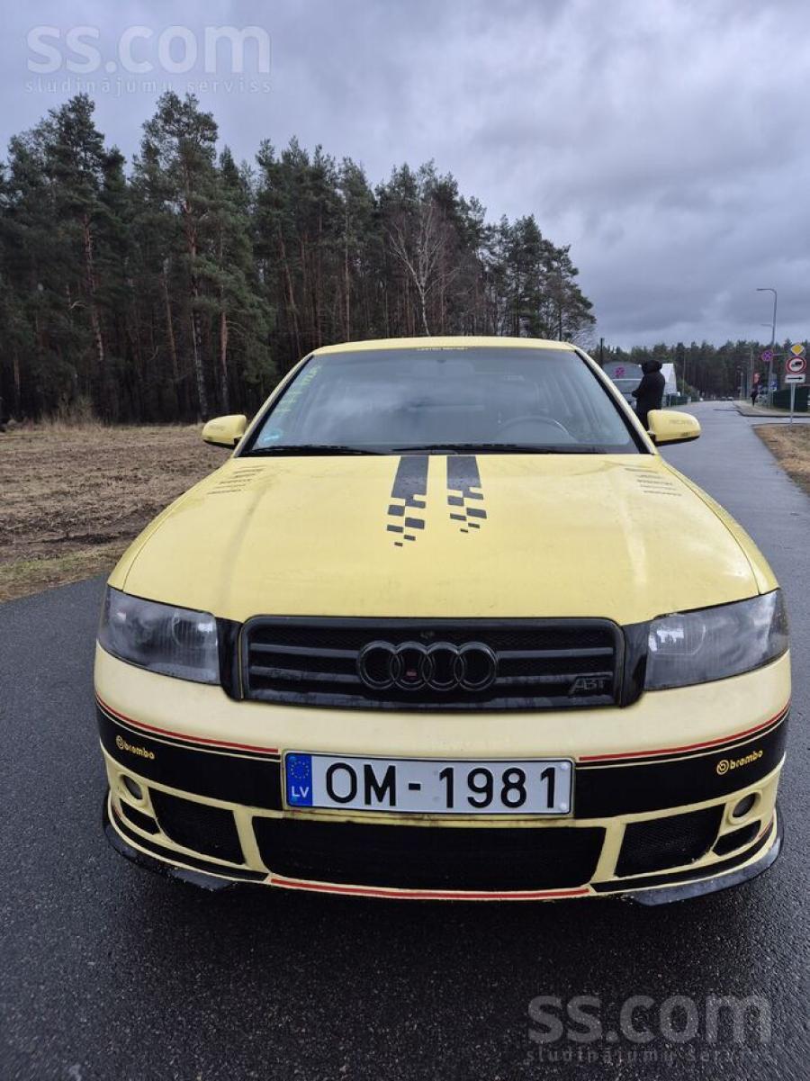 Dzeltens Audi A4 2002 Rīga, ar dzinēja tilpumu 1.80 L un nobraukumu 298 tūkst. km par 2500 €, foto 3 vietnē AUTOMOTO.COM.LV