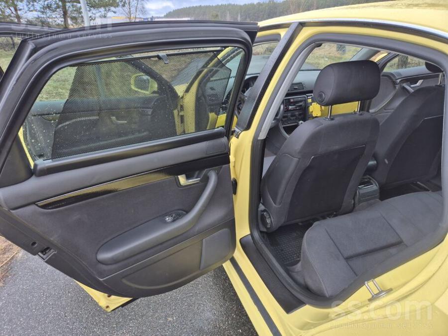 Dzeltens Audi A4 2002 Rīga, ar dzinēja tilpumu 1.80 L un nobraukumu 298 tūkst. km par 2500 €, foto 11 vietnē AUTOMOTO.COM.LV