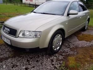 Dzeltens Audi A4 2003 Utena, ar dzinēja tilpumu 2.50 L un nobraukumu 258 tūkst. km par 1499 €, foto  vietnē AUTOMOTO.COM.LV