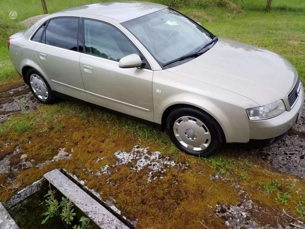 Желтый Ауди А4 2003 в Утена, объемом двигателя 2.50 л и пробегом 258 тыс. км за 1499 €, фото 2 на AUTOMOTO.COM.LV