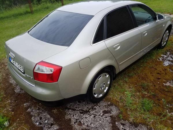 Желтый Ауди А4 2003 в Утена, объемом двигателя 2.50 л и пробегом 258 тыс. км за 1499 €, фото 9 на AUTOMOTO.COM.LV