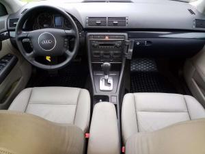Yellow Audi A4 2003 in Utena, with an engine capacity of 2.50 L and mileage of 258 thousand km for 1499 €, photo 13 on AUTOMOTO.COM.LV
