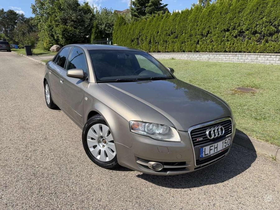 Dzeltens Audi A4 2006 Viļņa, ar dzinēja tilpumu 2.50 L un nobraukumu 300 tūkst. km par 1499 €, foto 5 vietnē AUTOMOTO.COM.LV