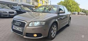 Dzeltens Audi A4 2007 Viļņa, ar dzinēja tilpumu 1.97 L un nobraukumu 312 tūkst. km par 2150 €, foto  vietnē AUTOMOTO.COM.LV