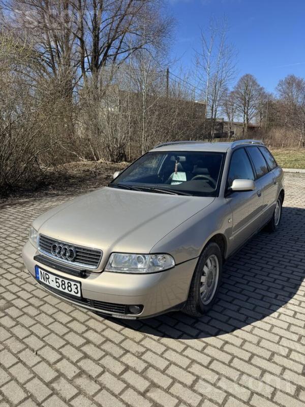 Dzeltens Audi A4 2000 Jēkabpils, ar dzinēja tilpumu 1.90 L un nobraukumu 430 tūkst. km par 1450 €, foto 1 vietnē AUTOMOTO.COM.LV