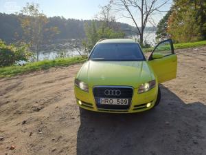 Dzeltens Audi A4 2005 Kauņa, ar dzinēja tilpumu 2.00 L un nobraukumu 452 tūkst. km par 800 €, foto  vietnē AUTOMOTO.COM.LV