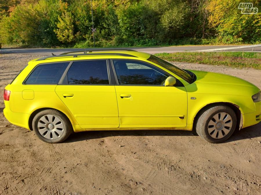 Yellow Audi A4 2005 in Kaunas, with an engine capacity of 2.00 L and mileage of 452 thousand km for 800 €, photo 5 on AUTOMOTO.COM.LV