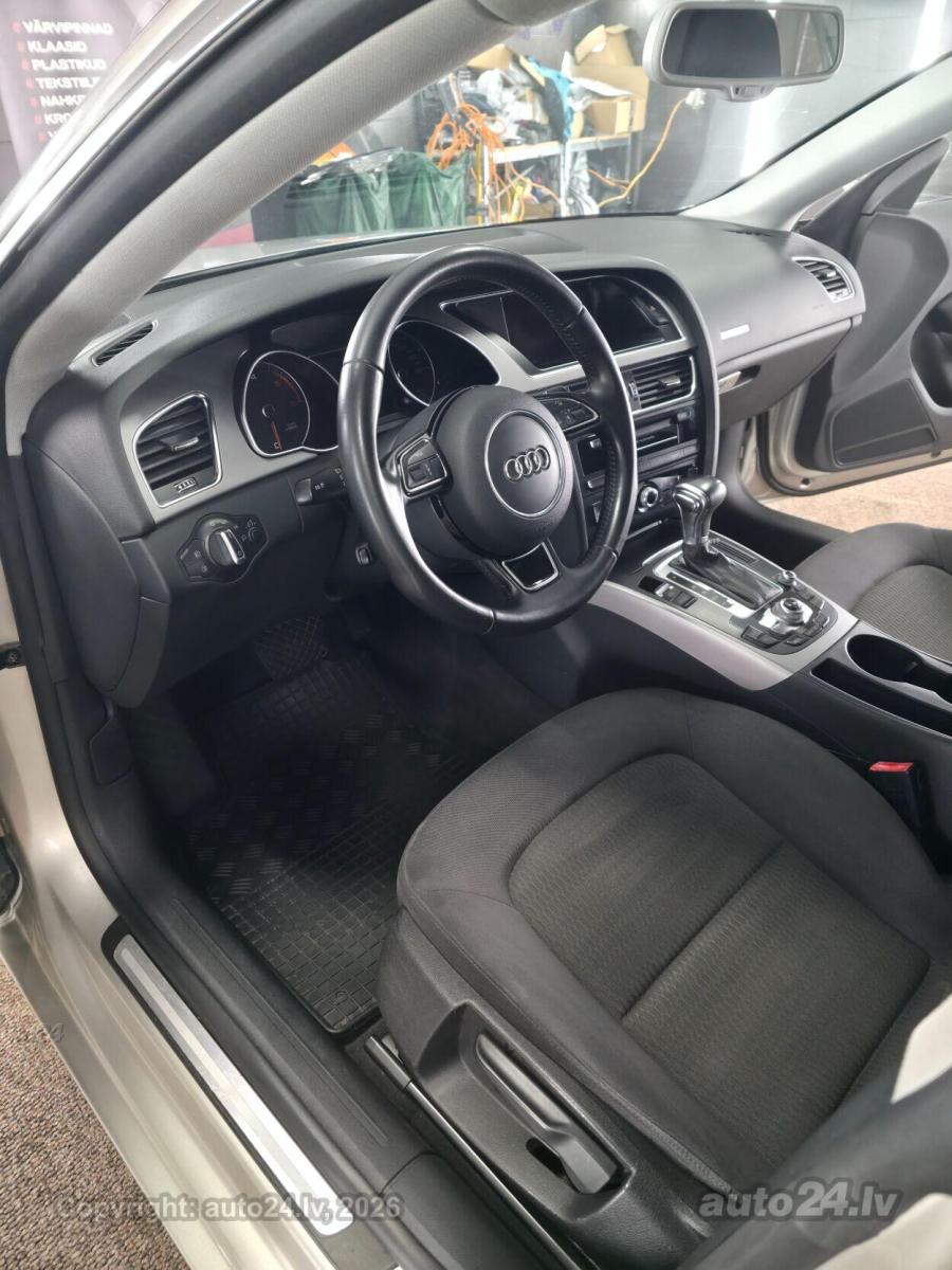 Beige Audi A5 2012 in Tallinn, with an engine capacity of 3.00 L and mileage of 335 thousand km for 8888 €, photo 15 on AUTOMOTO.COM.LV