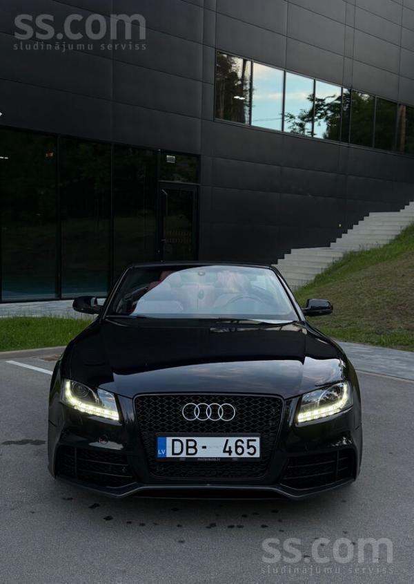 Black Audi A5 2009 in Riga, with an engine capacity of 3.00 L and mileage of 225 thousand km for 10450 €, photo 2 on AUTOMOTO.COM.LV
