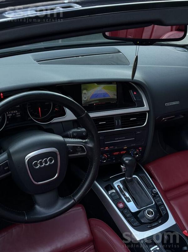 Black Audi A5 2009 in Riga, with an engine capacity of 3.00 L and mileage of 225 thousand km for 10450 €, photo 7 on AUTOMOTO.COM.LV