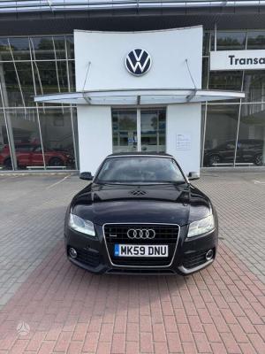 Black Audi A5 2009 in Siauliai, with an engine capacity of 2.97 L and mileage of 340 thousand km for 3500 €, photo  on AUTOMOTO.COM.LV