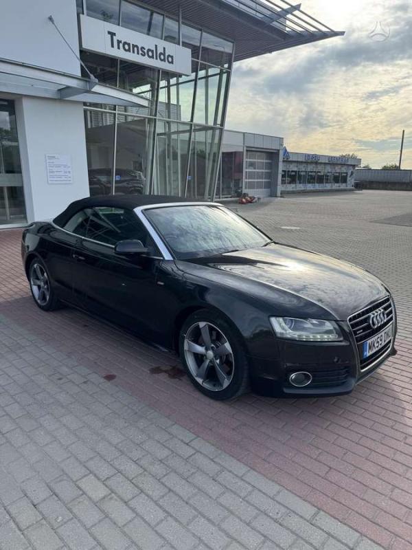 Melns Audi A5 2009 Šauļi, ar dzinēja tilpumu 2.97 L un nobraukumu 340 tūkst. km par 3500 €, foto 3 vietnē AUTOMOTO.COM.LV
