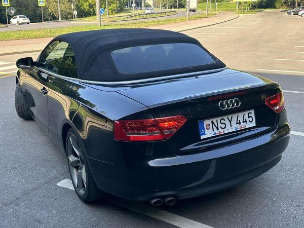 Melns Audi A5 2009 Kauņa, ar dzinēja tilpumu 1.97 L un nobraukumu 260 tūkst. km par 6400 €, foto 5 vietnē AUTOMOTO.COM.LV