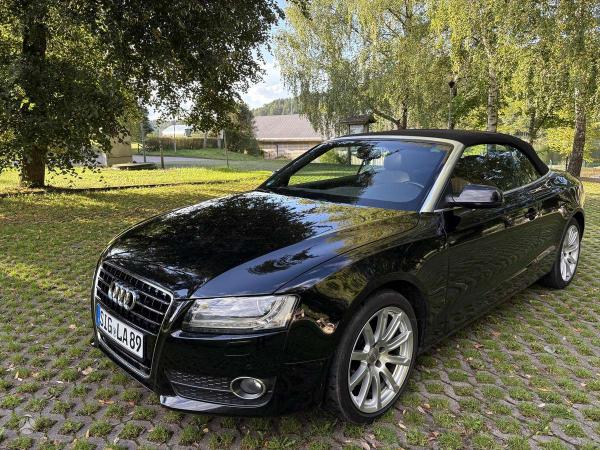 Черный Ауди А5 2009 в Утена, объемом двигателя 3.20 л и пробегом 155 тыс. км за 8900 €, фото 1 на AUTOMOTO.COM.LV