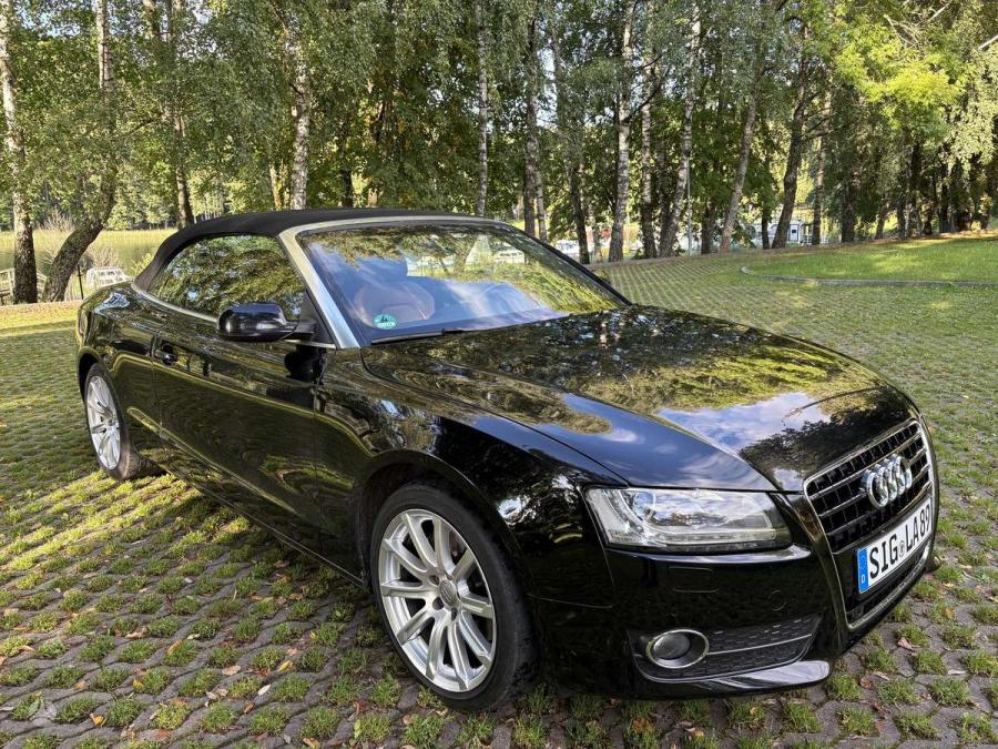 Черный Ауди А5 2009 в Утена, объемом двигателя 3.20 л и пробегом 155 тыс. км за 8900 €, фото 4 на AUTOMOTO.COM.LV
