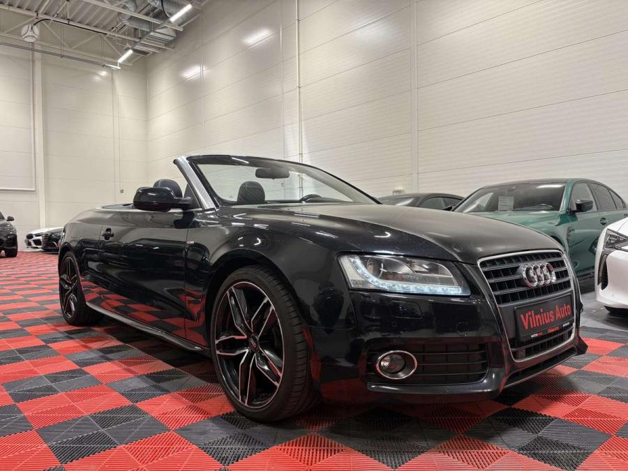 Black Audi A5 2010 in Vilnius, with an engine capacity of 1.98 L and mileage of 113 thousand km for 8290 €, photo 4 on AUTOMOTO.COM.LV