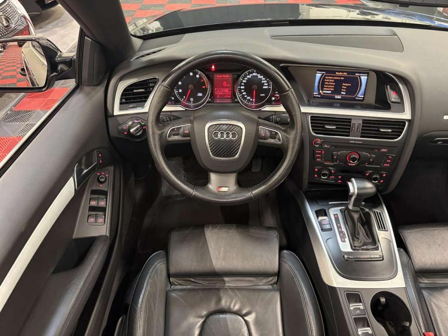Black Audi A5 2010 in Vilnius, with an engine capacity of 1.98 L and mileage of 113 thousand km for 8290 €, photo 18 on AUTOMOTO.COM.LV