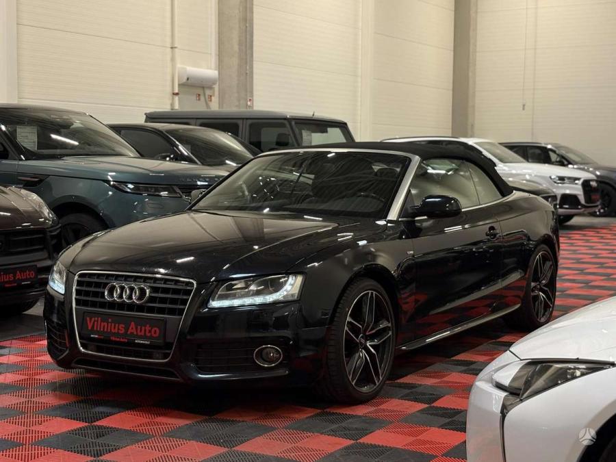 Black Audi A5 2010 in Vilnius, with an engine capacity of 1.98 L and mileage of 113 thousand km for 8290 €, photo 28 on AUTOMOTO.COM.LV