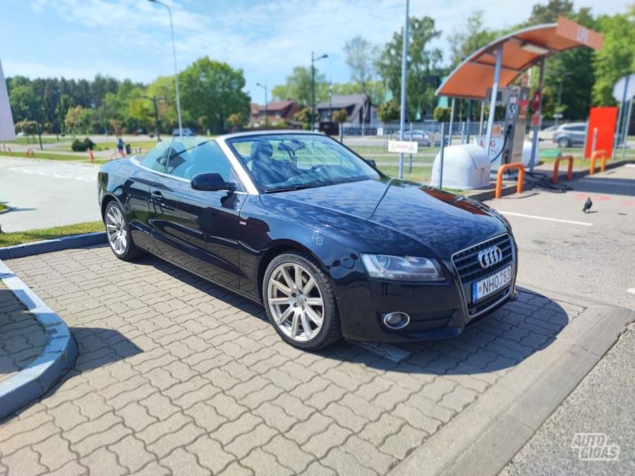 Black Audi A5 2010 in Palanga, with an engine capacity of 2.00 L and mileage of 255 thousand km for 8750 €, photo 1 on AUTOMOTO.COM.LV