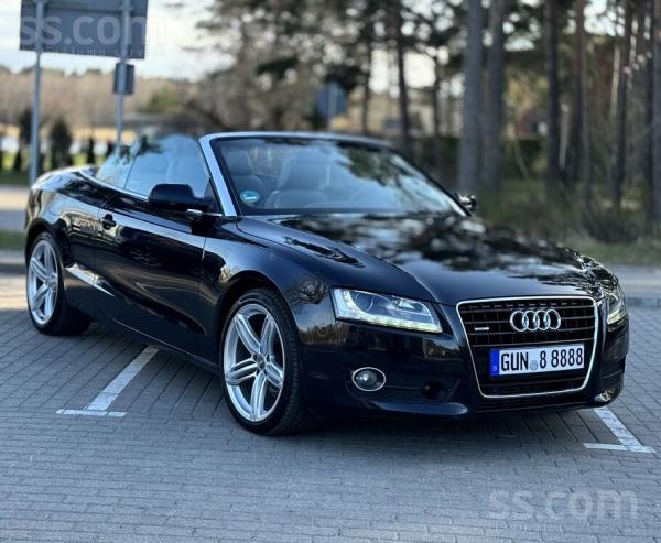 Black Audi A5 2011 in Jurmala, with an engine capacity of 3.00 L and mileage of 0 thousand km for 8490 €, photo 2 on AUTOMOTO.COM.LV