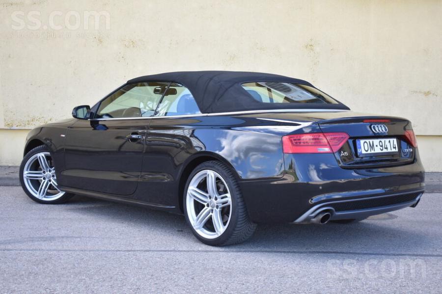 Melns Audi A5 2011 Talsi, ar dzinēja tilpumu 1.80 L un nobraukumu 128 tūkst. km par 11900 €, foto 5 vietnē AUTOMOTO.COM.LV