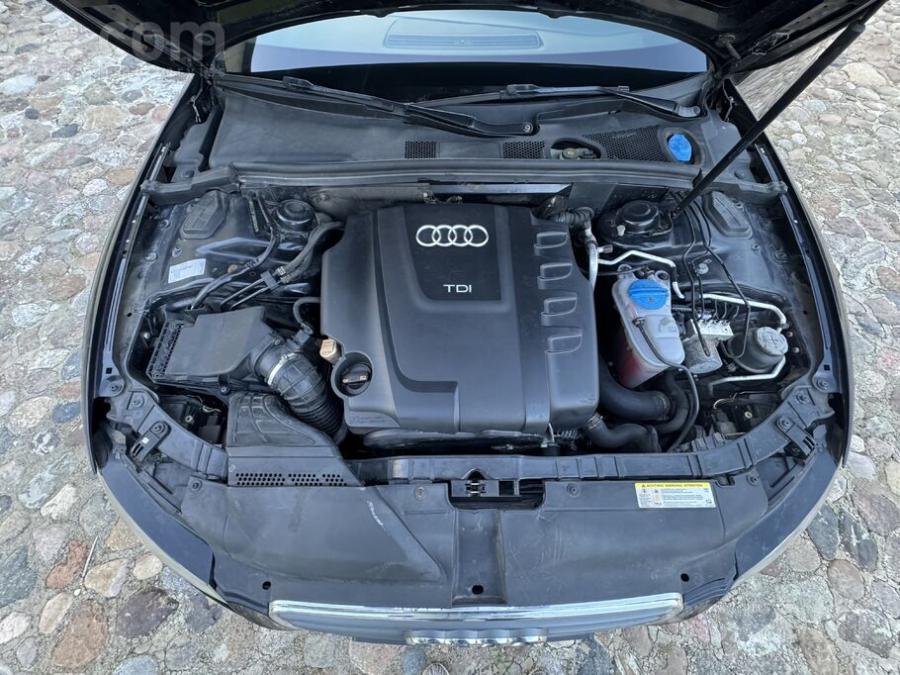Melns Audi A5 2011 Daugavpils, ar dzinēja tilpumu 2.00 L un nobraukumu 227 tūkst. km par 7250 €, foto 24 vietnē AUTOMOTO.COM.LV