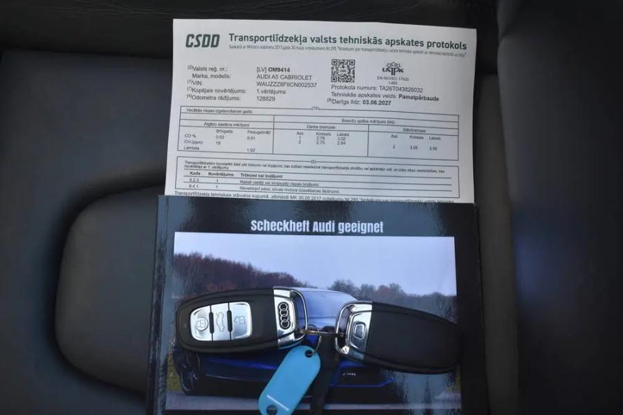 Черный Ауди А5 2011 в Талси, объемом двигателя 1.80 л и пробегом 128 тыс. км за 11900 €, фото 29 на AUTOMOTO.COM.LV