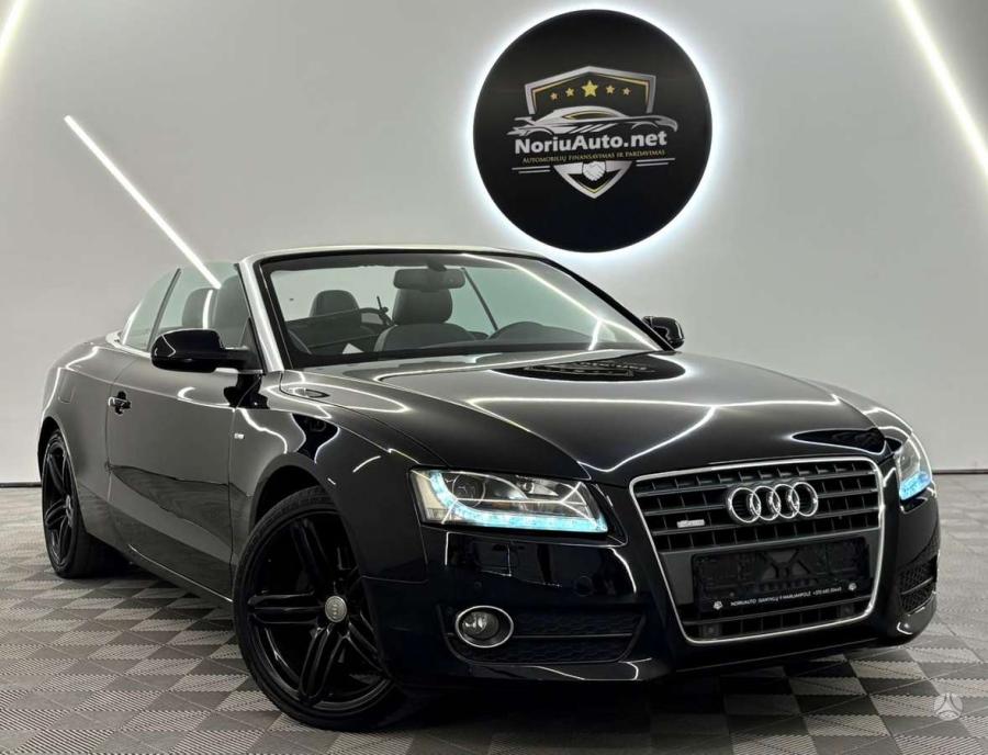 Black Audi A5 2012 in Marijampole, with an engine capacity of 2.70 L and mileage of 284 thousand km for 8500 €, photo 1 on AUTOMOTO.COM.LV