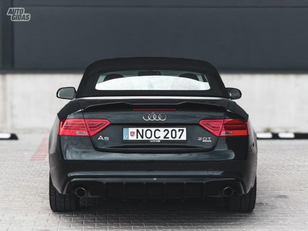 Black Audi A5 2013 in Siauliai, with an engine capacity of 2.00 L and mileage of 123 thousand km for 14500 €, photo 5 on AUTOMOTO.COM.LV