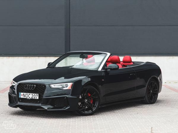 Black Audi A5 2013 in Siauliai, with an engine capacity of 2.00 L and mileage of 123 thousand km for 13599 €, photo 1 on AUTOMOTO.COM.LV
