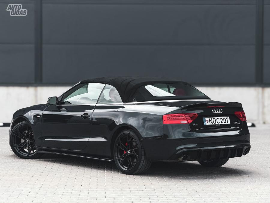 Melns Audi A5 2013 Šauļi, ar dzinēja tilpumu 2.00 L un nobraukumu 123 tūkst. km par 13599 €, foto 7 vietnē AUTOMOTO.COM.LV