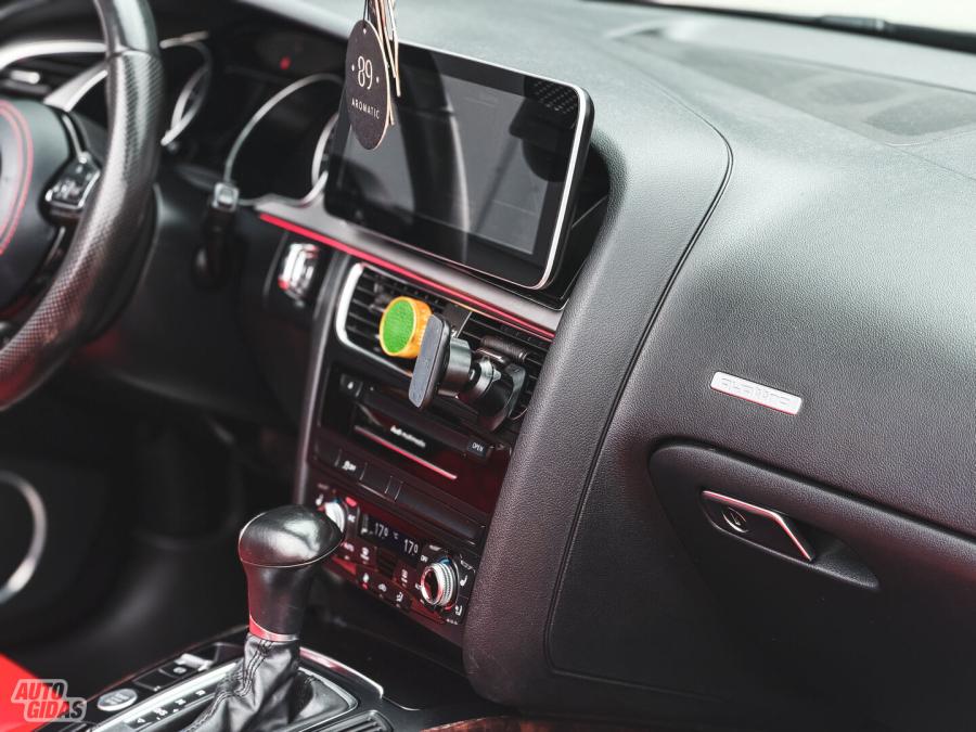 Melns Audi A5 2013 Šauļi, ar dzinēja tilpumu 2.00 L un nobraukumu 123 tūkst. km par 13599 €, foto 30 vietnē AUTOMOTO.COM.LV