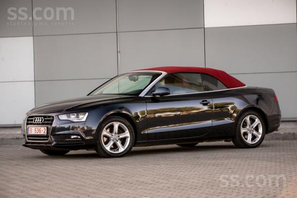 Black Audi A5 2014 in Jelgava, with an engine capacity of 1.80 L and mileage of 0 thousand km for 14490 €, photo 3 on AUTOMOTO.COM.LV