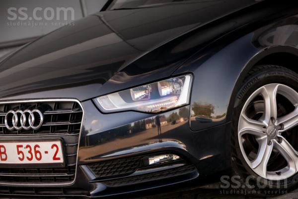 Black Audi A5 2014 in Jelgava, with an engine capacity of 1.80 L and mileage of 0 thousand km for 14490 €, photo 4 on AUTOMOTO.COM.LV