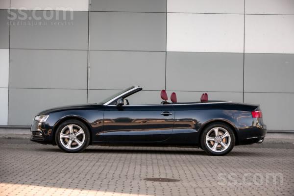 Black Audi A5 2014 in Jelgava, with an engine capacity of 1.80 L and mileage of 0 thousand km for 14490 €, photo 6 on AUTOMOTO.COM.LV