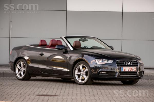 Black Audi A5 2014 in Jelgava, with an engine capacity of 1.80 L and mileage of 0 thousand km for 14490 €, photo 8 on AUTOMOTO.COM.LV