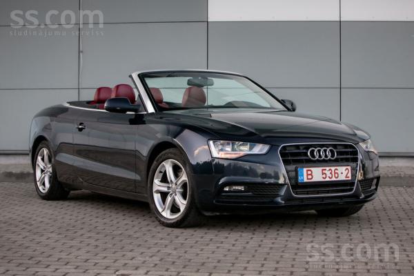 Black Audi A5 2014 in Jelgava, with an engine capacity of 1.80 L and mileage of 0 thousand km for 14490 €, photo 9 on AUTOMOTO.COM.LV