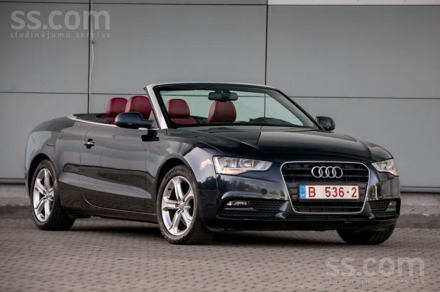 Melns Audi A5 2014 Jelgava, ar dzinēja tilpumu 1.80 L un nobraukumu 0 tūkst. km par 13990 €, foto 1 vietnē AUTOMOTO.COM.LV